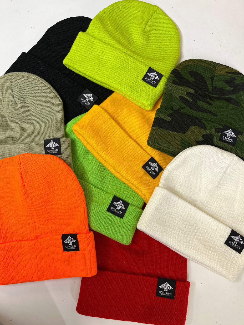 Gold Dogs Crew Beanie
